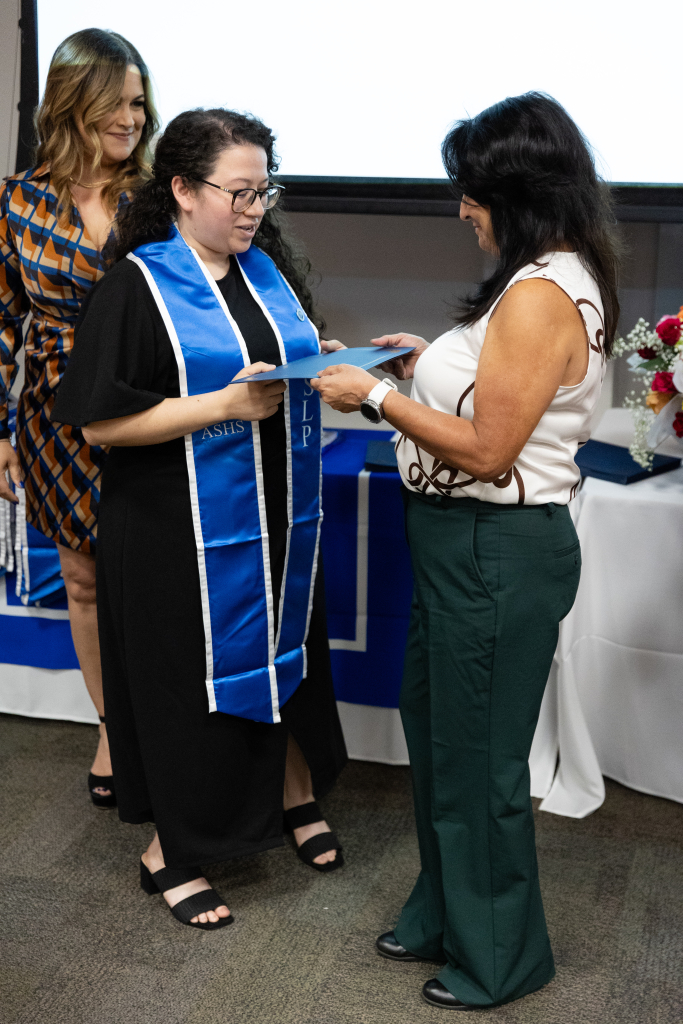 ATSU News | ATSU-ASHS SLP program holds pinning ceremony for the class of 2025