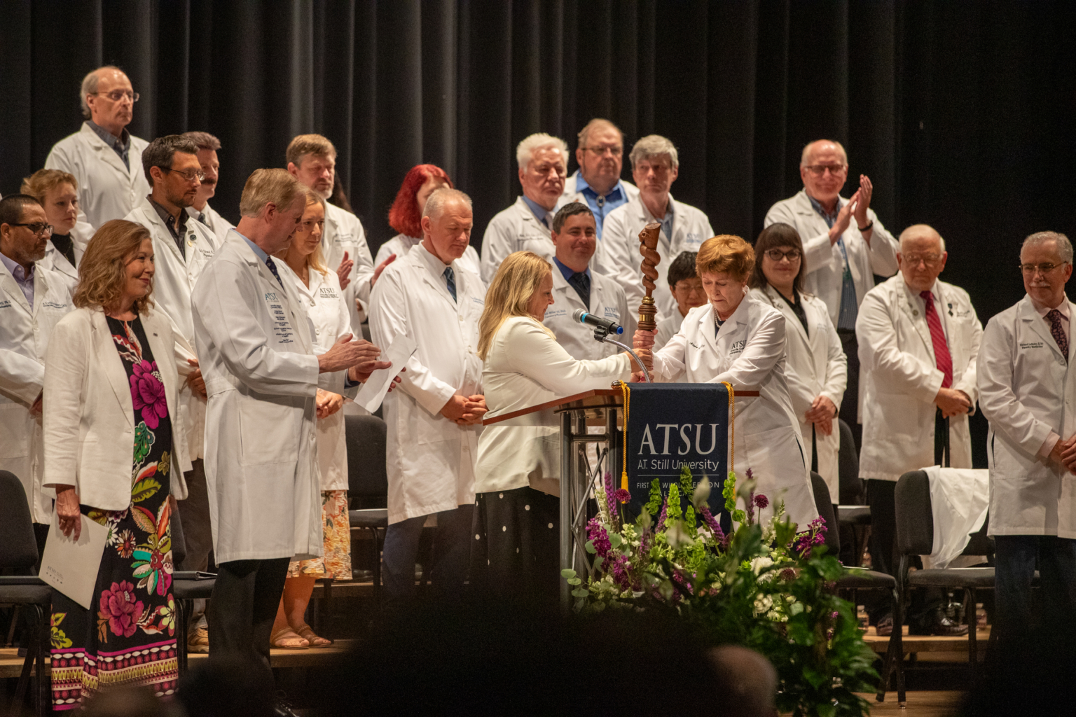 ATSU News | ATSU-KCOM honors class of 2029 with White Coat Ceremony