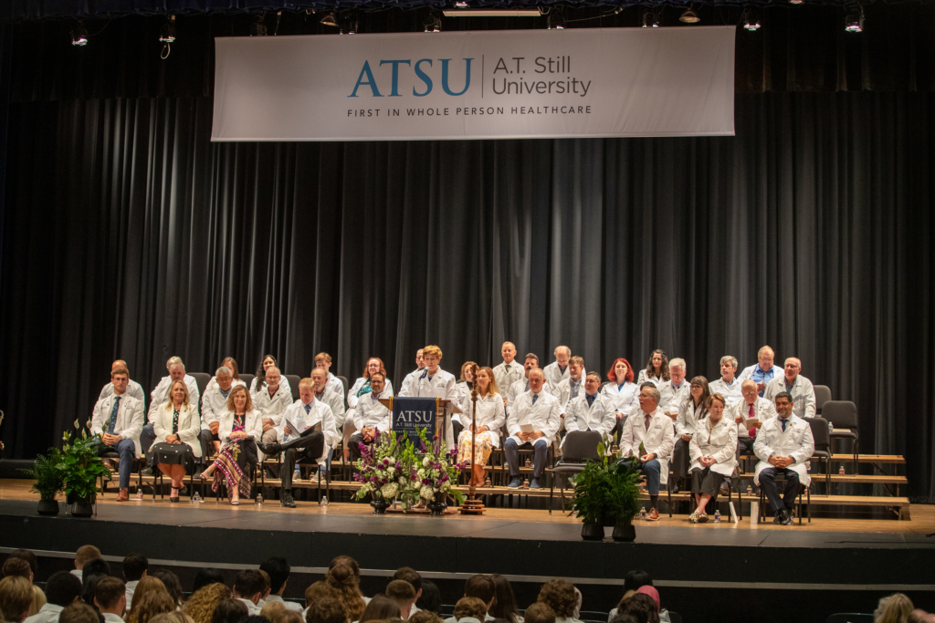 ATSU News | ATSU-KCOM honors class of 2029 with White Coat Ceremony