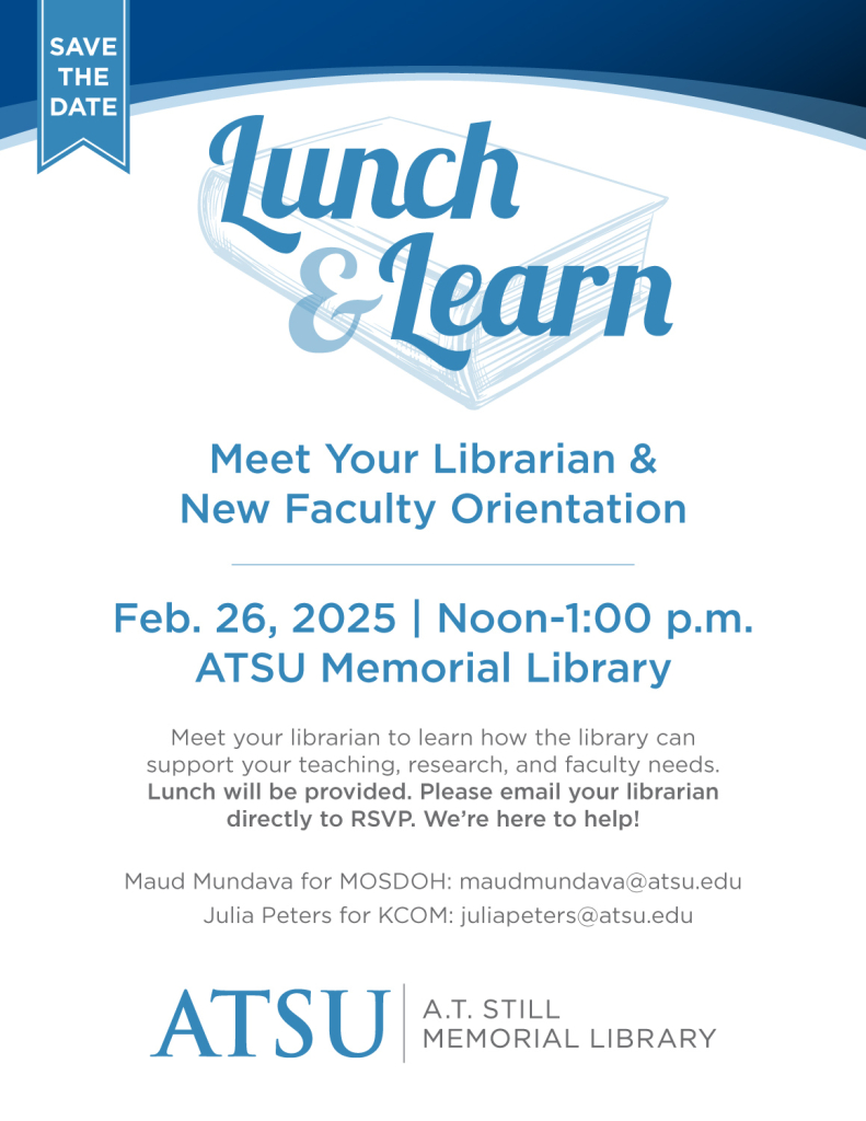 ATSU News | Missouri campus library updates