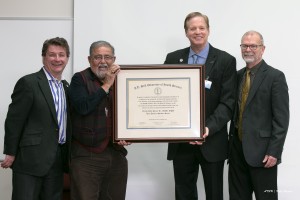 ATSU News | Dr. George Blue Spruce honored at ATSU
