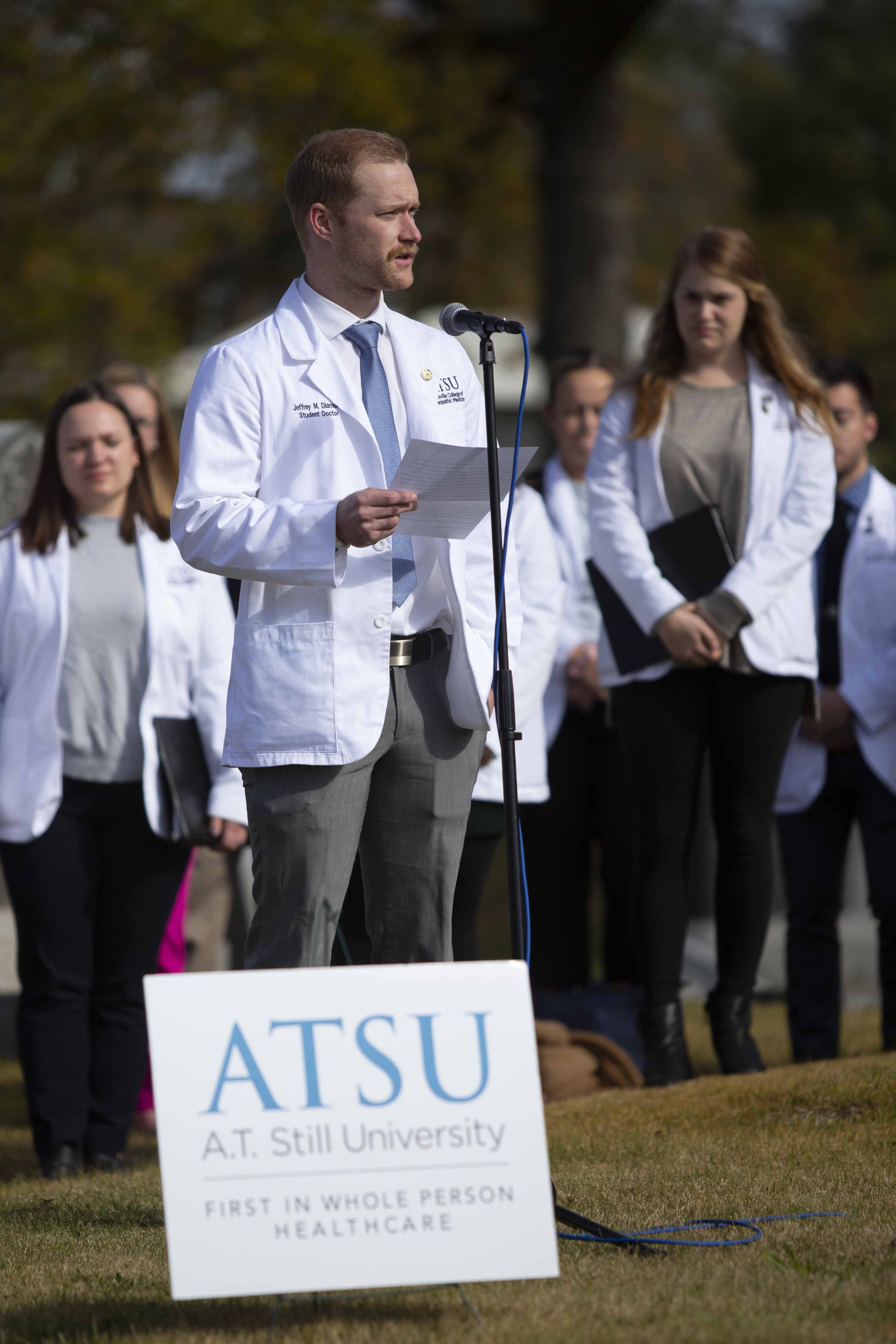 ATSU News | ATSU students honor those who donated their body to University