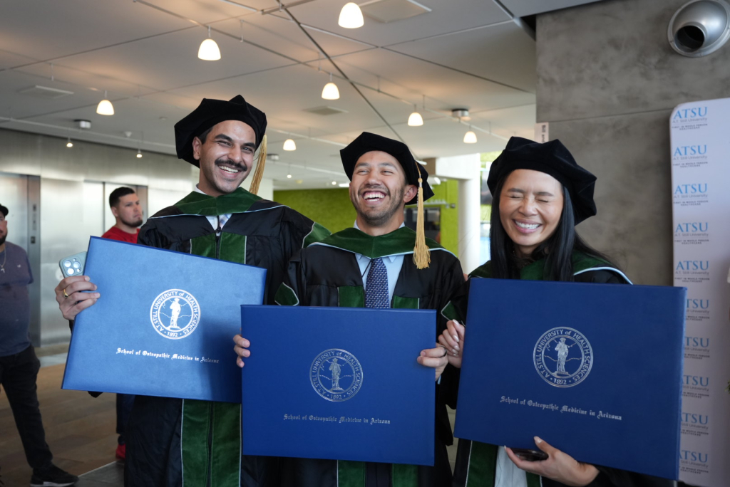 ATSU News | ATSU-SOMA hosts commencement ceremony, introducing 150 ...
