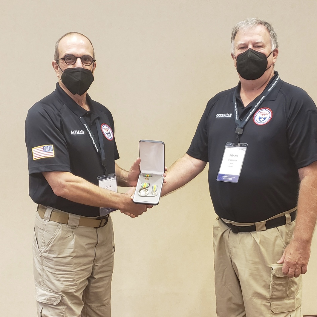 ATSU News | Dr. Altman receives COVID-19 Pandemic Civilian Service Medal